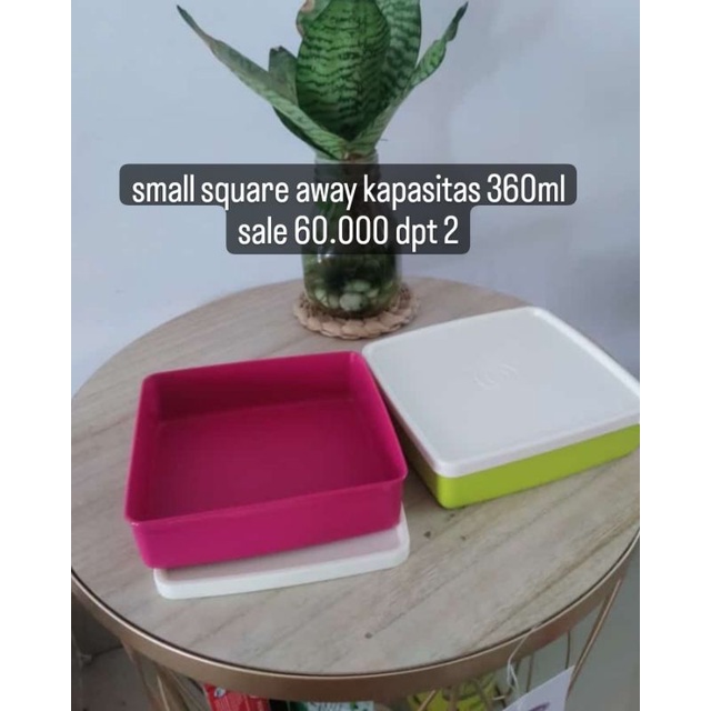 Jual Tupperware square away / tempat makan | Shopee Indonesia