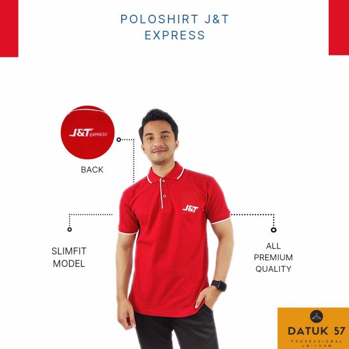 Jual Termurah International Quality : Seragam Kaos Polo Shirt JNT J&T ...