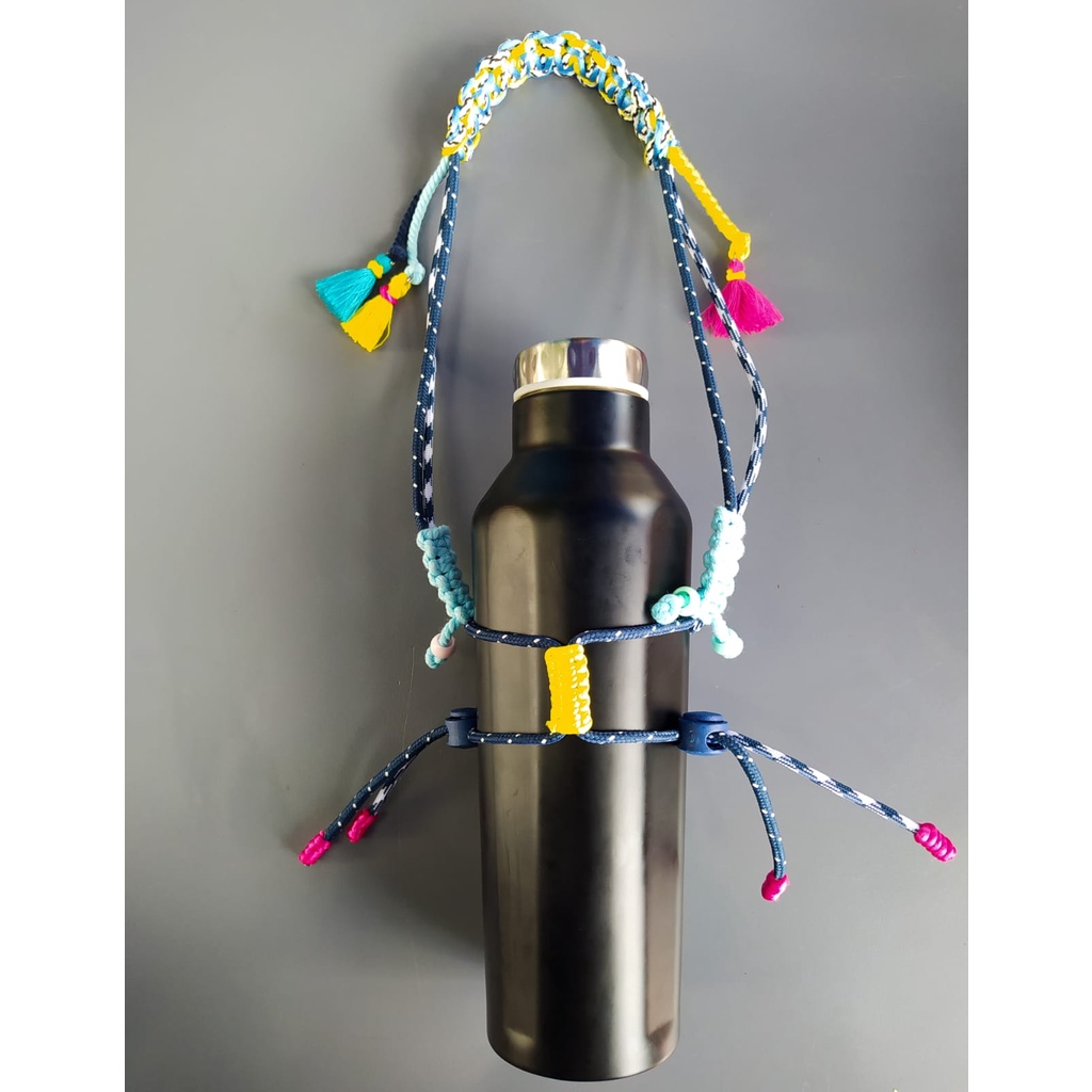 Jual Bottle Strap Paracord | Tali Handle Gantungan Botol Minum Tumbler ...