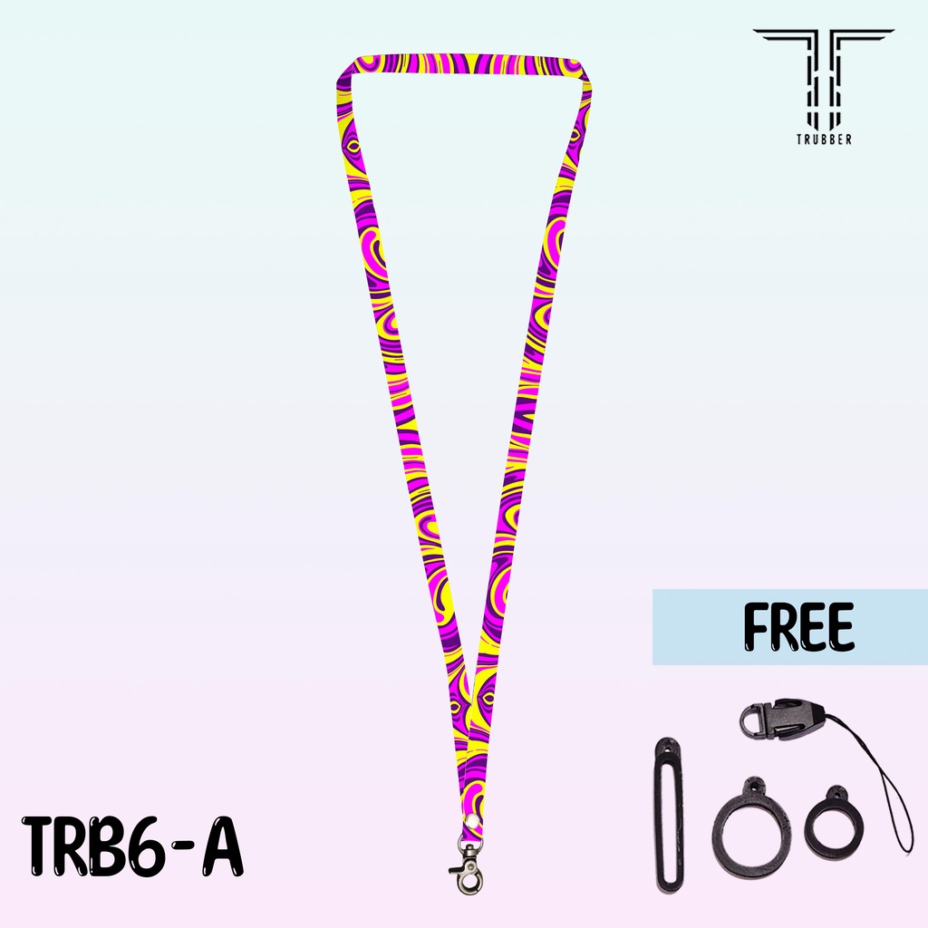 Jual [FREE ORING+KAIT HP] Lanyard Pods//Lanyard ID Card//Gantungan ID ...