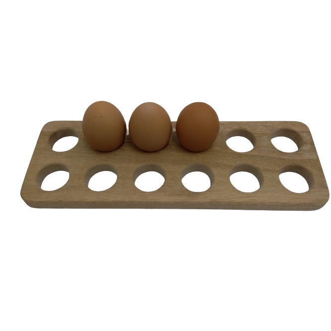 Jual Tatakan Telur Kayu/Rak Telur Kayu | Shopee Indonesia