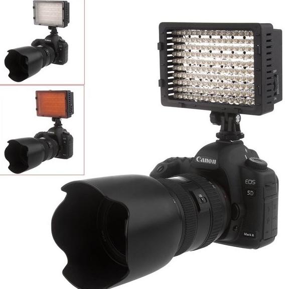 Jual LAMPU LED VIDEO LIGHTING HD-160 191 | Shopee Indonesia