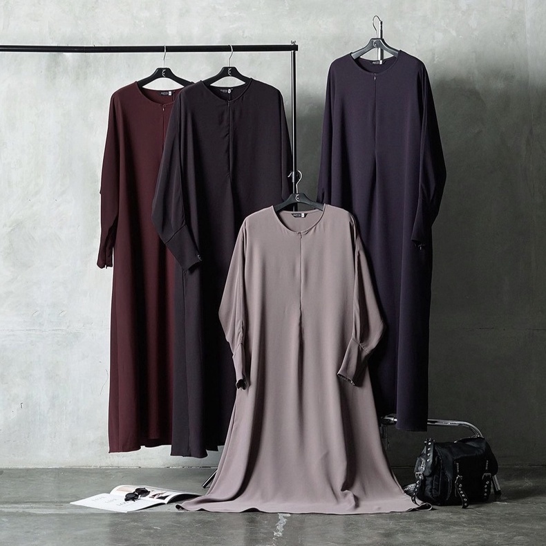 Jual Aljenna Jemima Abaya & FK Mini Basic Edisi Opor Desember | Shopee ...