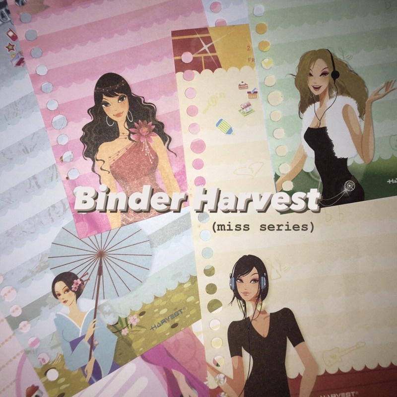 Jual binder harvest | miss series | Shopee Indonesia