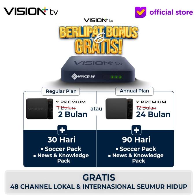 Jual Vision+ Tv Android Tv Box By Mnc Play Gratis Tv Nasional Seumur ...