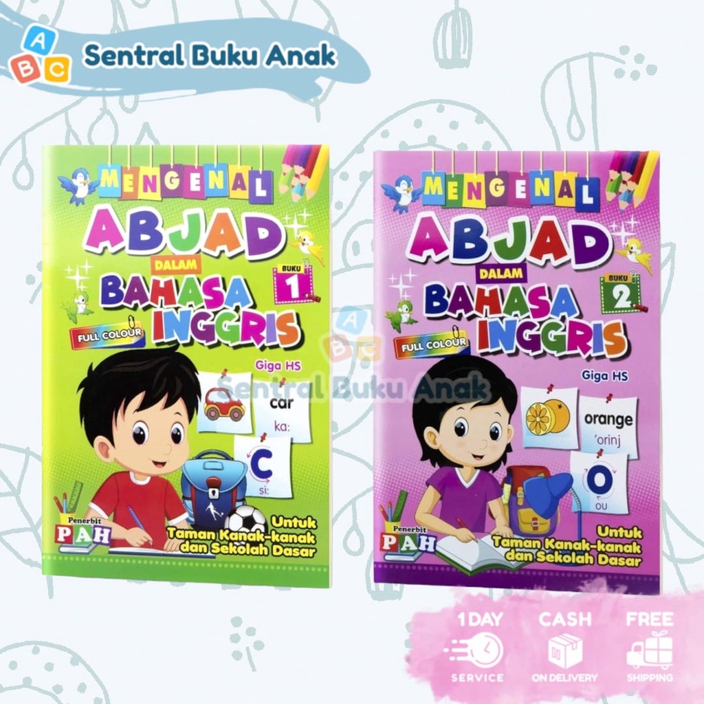 Jual Buku Belajar Bahasa Inggris untuk Anak - Mengenal Abjad dalam ...
