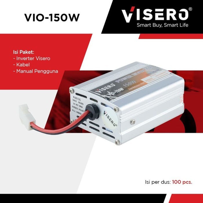 Jual Visero Power Inverter 150 Watt VIO-150W | Shopee Indonesia