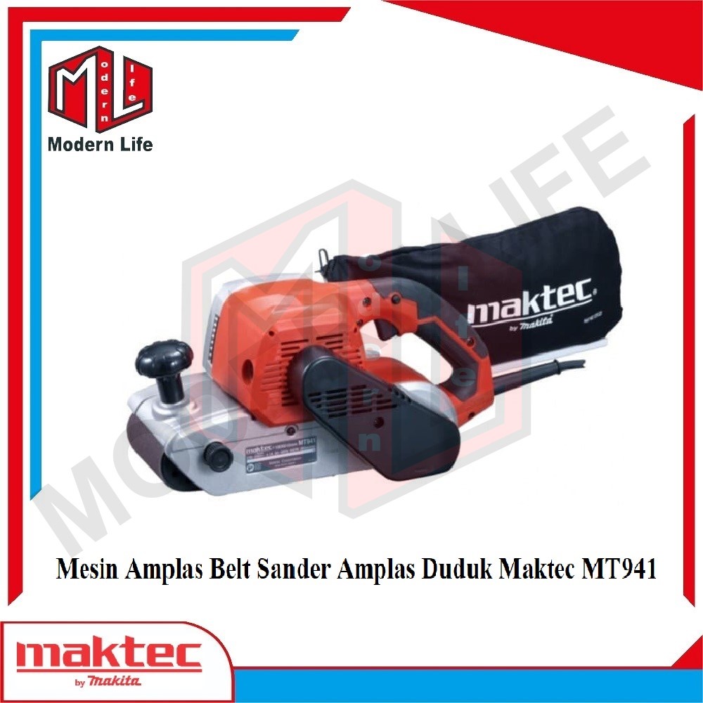 Jual MAKTEC MT941 Mesin Amplas Belt Sander Amplas Jalan Duduk Maktec MT ...