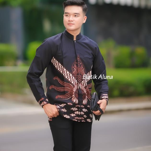 Jual Telah Hadir.. BAJU KOKO BATIK PRIA LENGAN PANJANG MEWAH PREMIUM ...