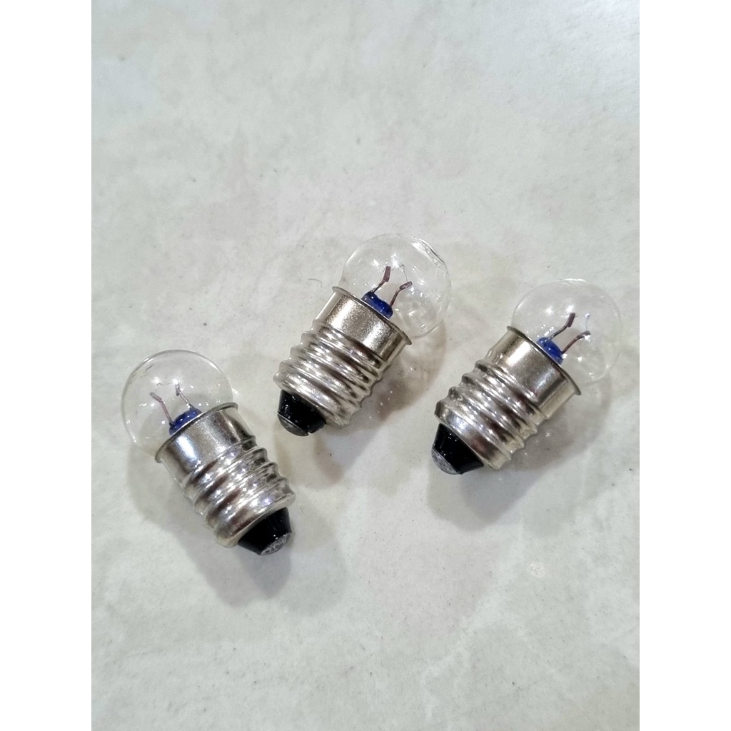 Jual Bohlam Senter E10 Drat 2,5Volt/ Lampu Senter - HARGA PER 1 PCS ...