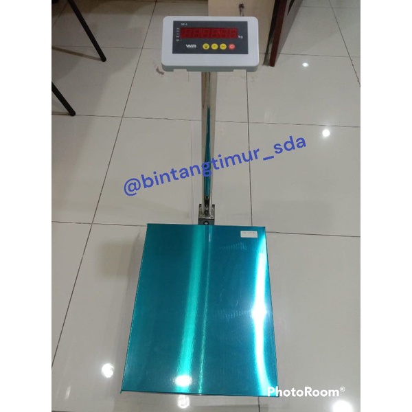 Jual Timbangan duduk digital 60kg 150kg, pan stainless WR-TP1 | Shopee Indonesia