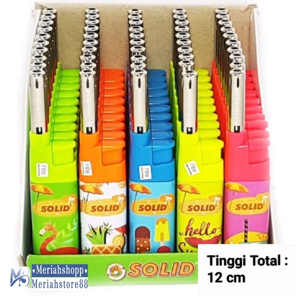 Jual SOLID Pemantik Api Batang Besi Korek Api Gas Torch ROKOK ROKOK ...