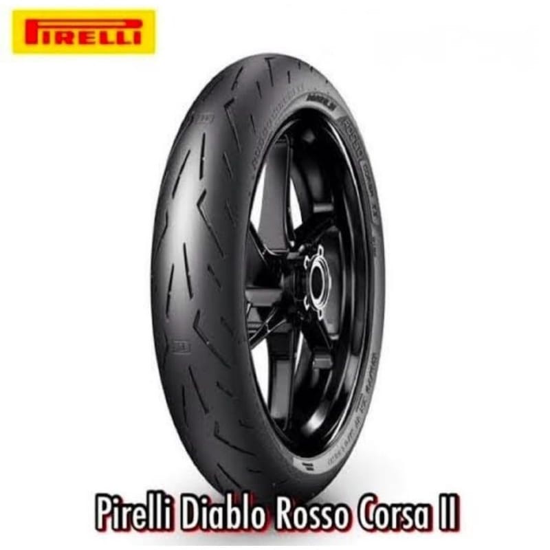 Jual Ban Pirelli Diablo Rosso Corsa II ukuran 90/80 ring 14 Soft ...