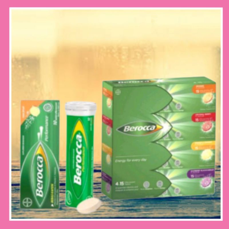 Jual Berocca Multivitamin B Kompleks & Vit C 10 Tablet / 15 Tablet Rasa ...