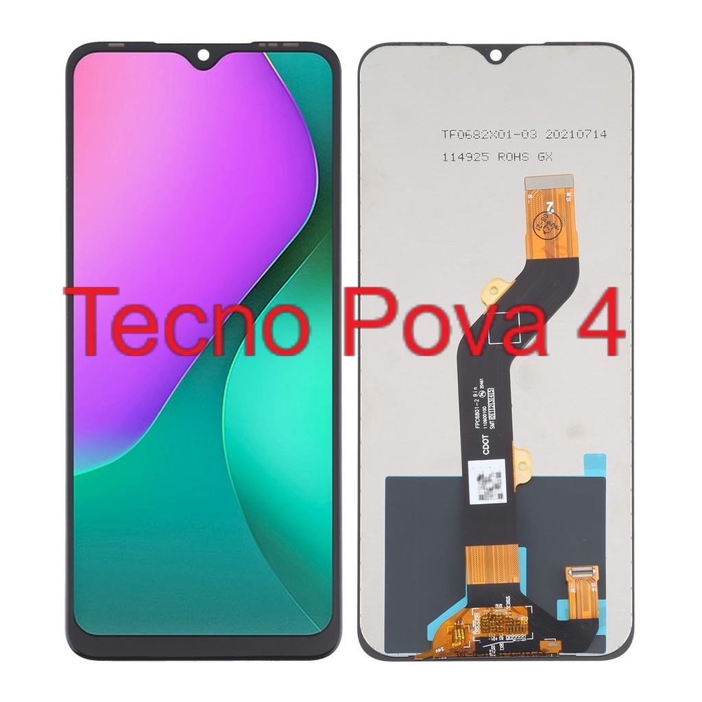 Jual LCD plus TouchScreen - Tecno Pova 4 - LG7n | Shopee Indonesia