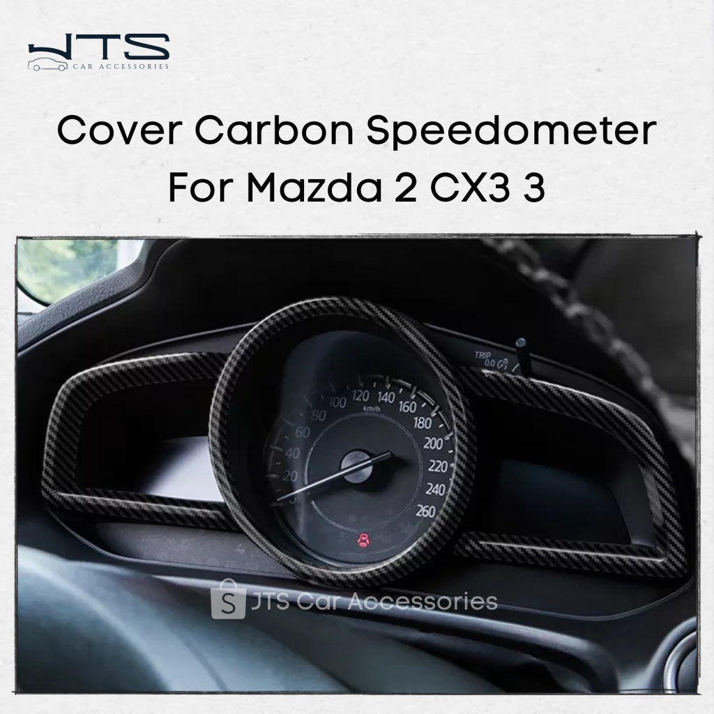 Jual Cover Carbon Speedometer Mazda 2 3 CX3 | Shopee Indonesia