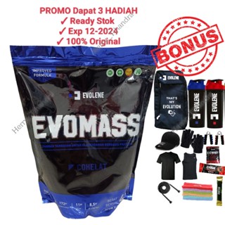 Jual EVOMASS SUSU GAINER EVOLENE | isi 4.5kg Vanilla Coklat Hazelnut ...