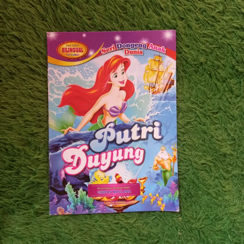 Jual ORIGINAL BUKU DONGENG ANAK CERITA RAKYAT SERI DONGENG ANAK DUNIA PUTRI DUYUNG BILINGUAL ...