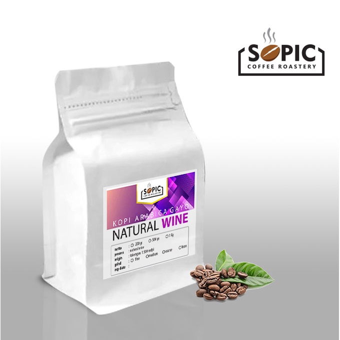 Jual Kopi Arabica Gayo Natural Wine 200 gr (bubuk/biji) | Shopee Indonesia