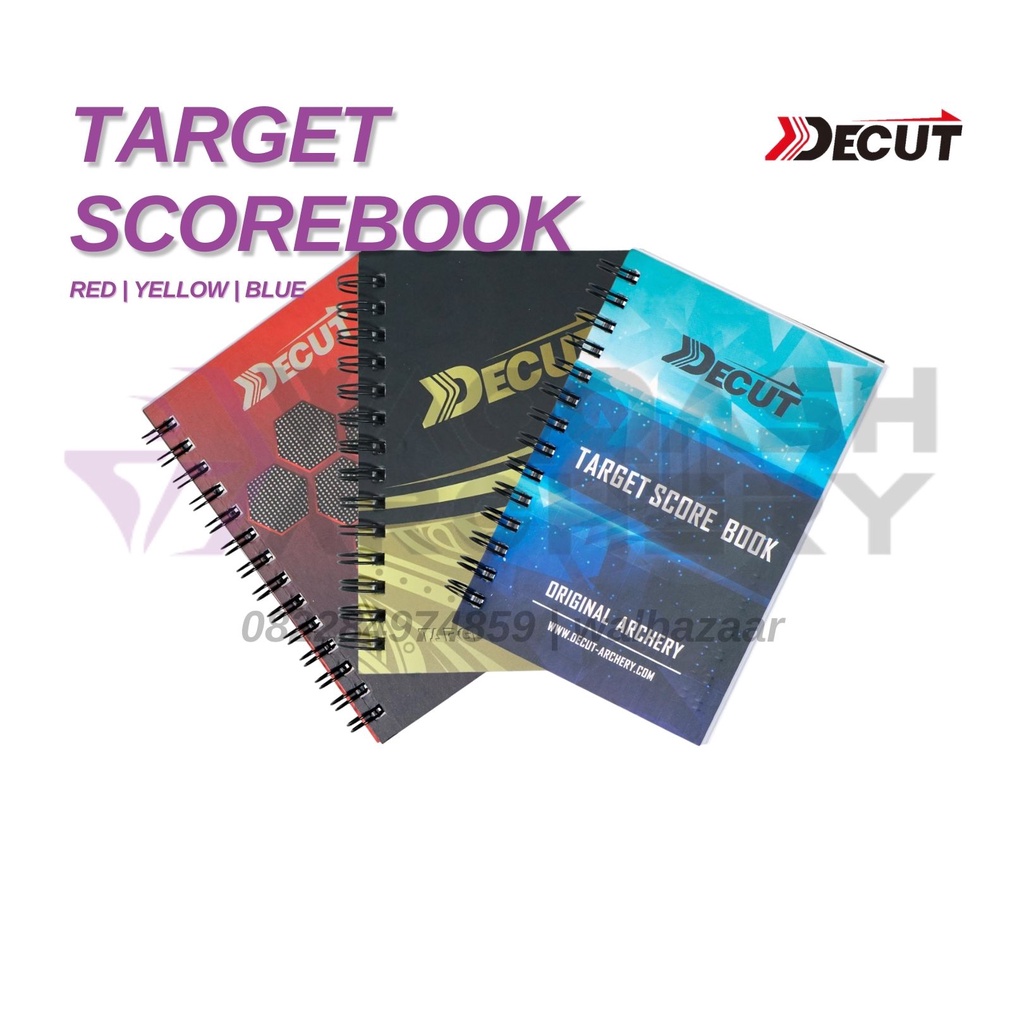 Jual DECUT TARGET SCOREBOOK Score Book Buku Skor Nilai Panahan Scoring ...