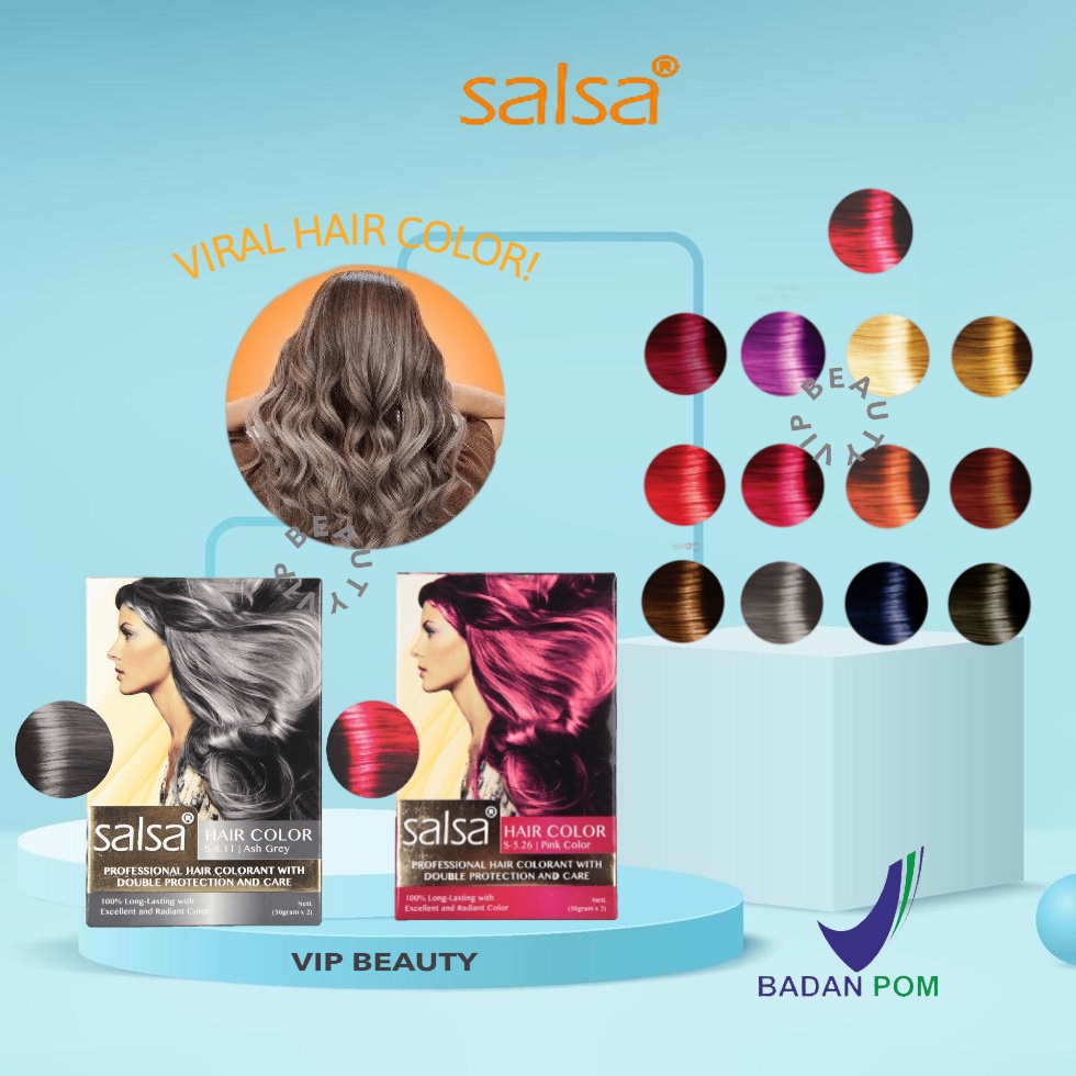 Jual SALSA Pro-Color Sensation - Hair Color - Cat Semir Rambut ...