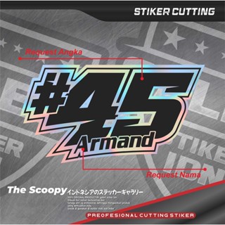 Jual STIKER STIKER NOMOR BALAP STICKER NAMA NOMOR BALAP STIKER RACING ...