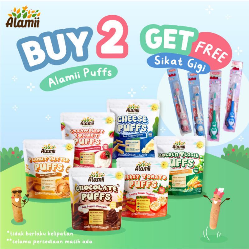 Jual Alamii Puffs Snack Cemilan Bayi 25g 30g | Shopee Indonesia