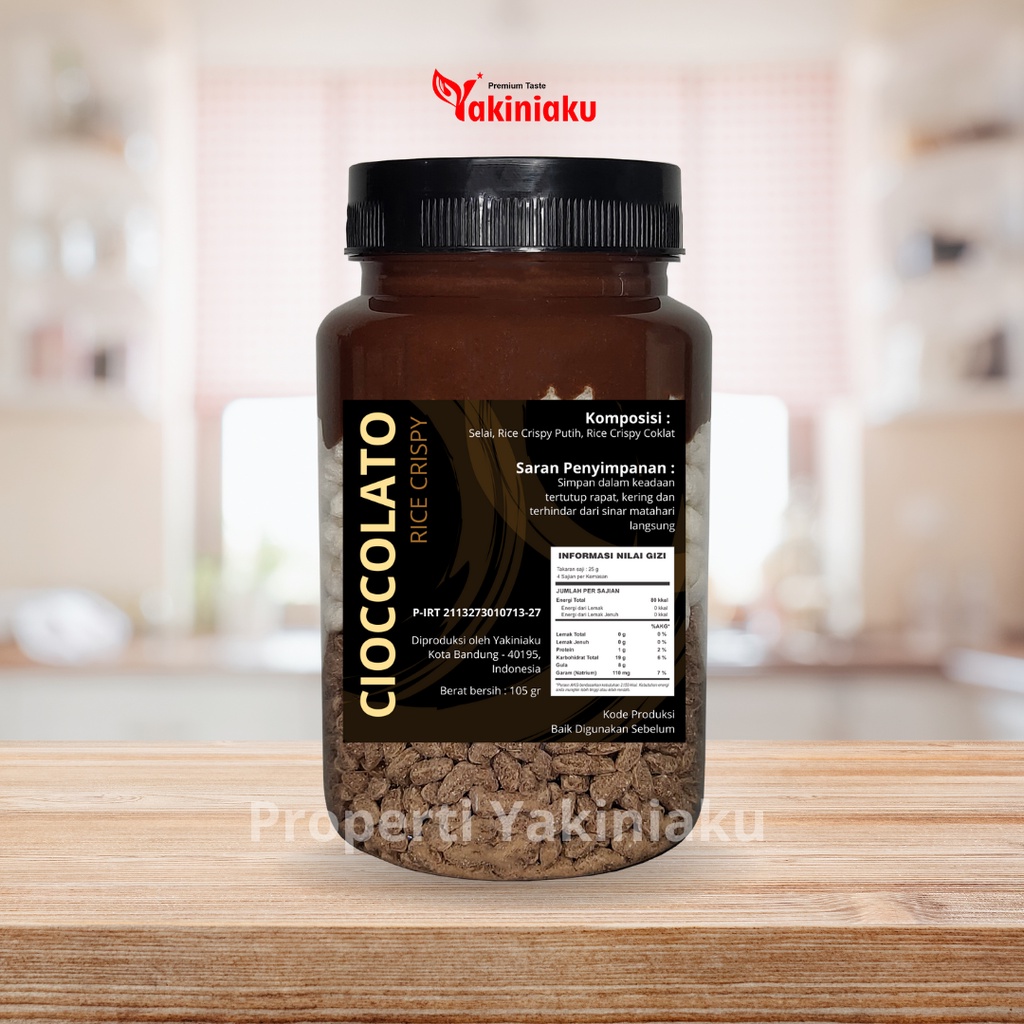 Jual Reguler Mix Rice Crispy Choco Jar Jajanan Snack Camilan Cemilan ...