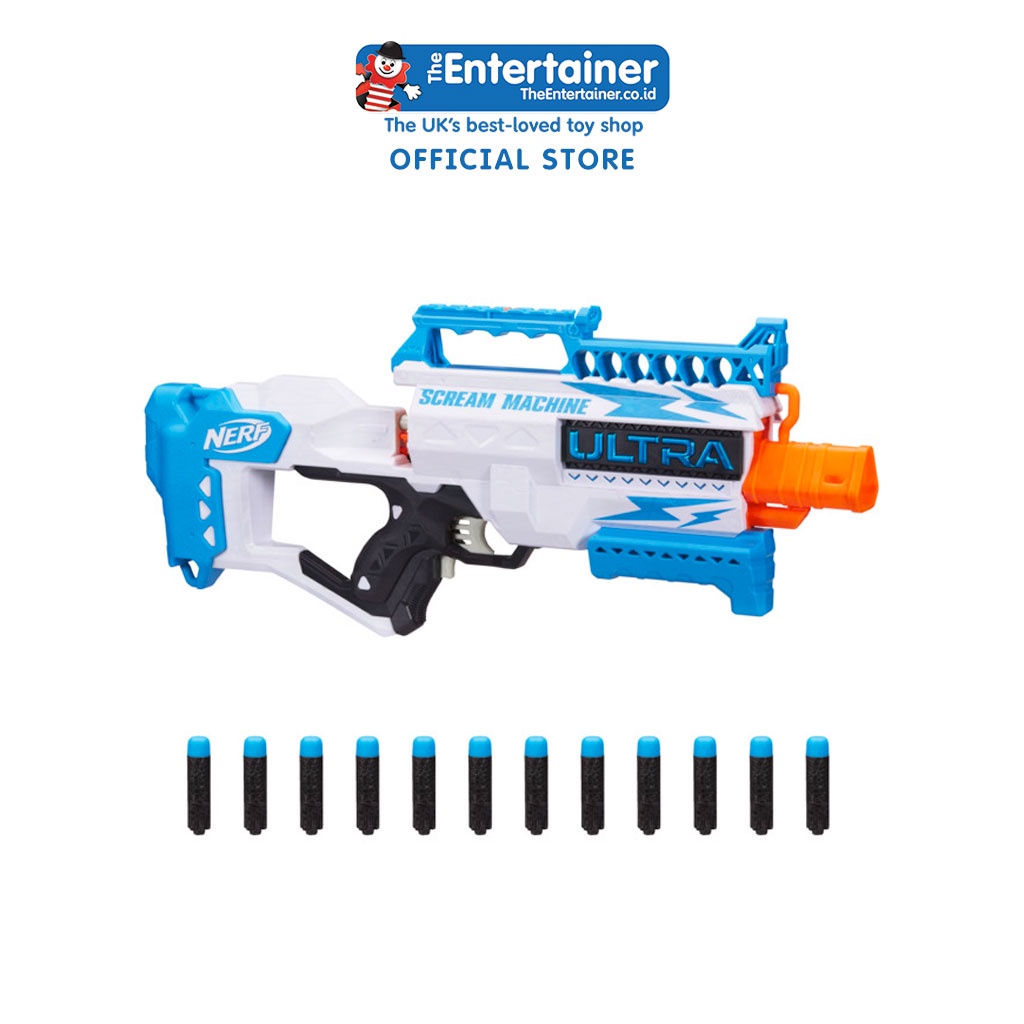 Jual Nerf Ultra Scream Machine Blaster & 12 Sonic Darts - Tembakan ...