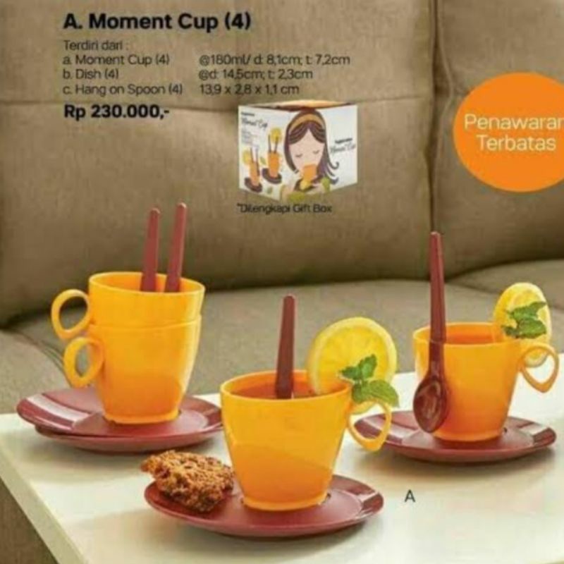Jual Cangkir Moment Cup by Tupperware | Shopee Indonesia