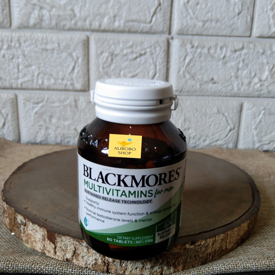 Jual BLACKMORES MULTIVITAMINS FOR MEN SUSTAINED RELEASE 60 TABLETS | Shopee Indonesia