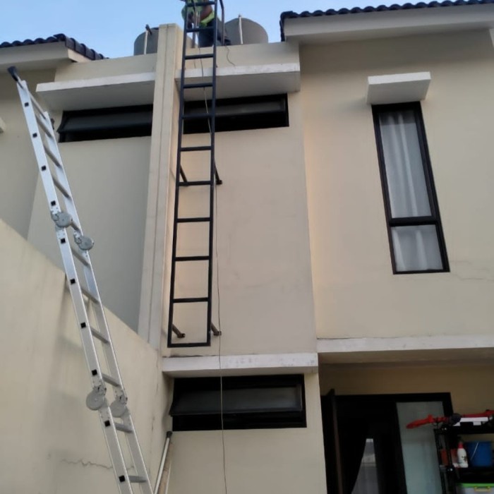 Jual tangga monyet tangga toren besi holow galvanis minimalis 6.5m ...