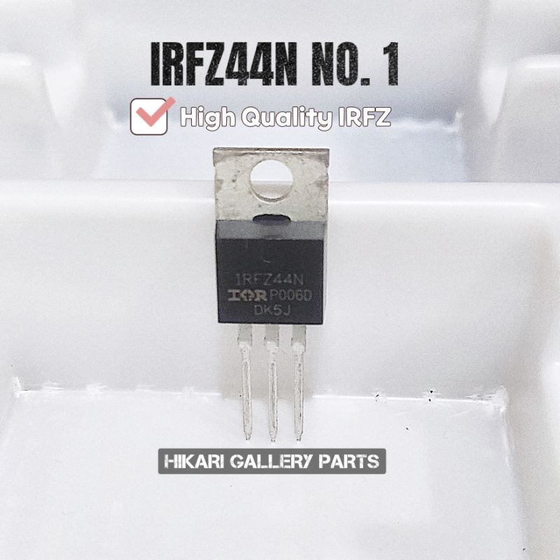 Jual ORIGINAL IRFZ44N Transistor IRFZ 44N No. 1 Super Tebal / IRF Z44N No.1 High Quality ...