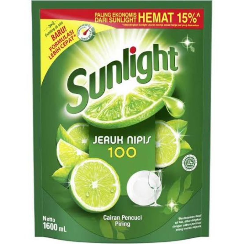 Jual Sunlight Jeruk Nipis 1,5 Liter | Shopee Indonesia