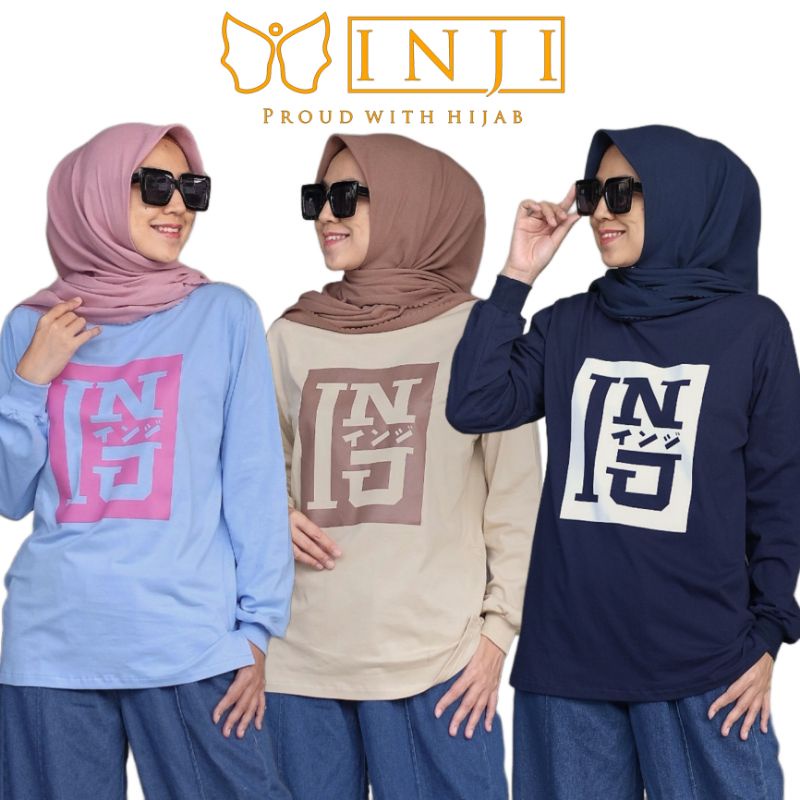Jual INJI SHIRT ORIGINAL BY INJI (Hanya Atasan) | Shopee Indonesia