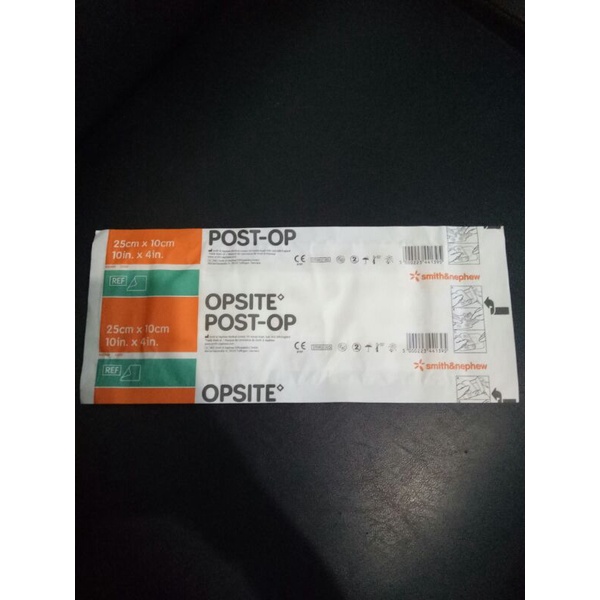 Jual OPSITE POST-OP uk 25x10cm Anti Air / Penutup Luka Operasi Super ...