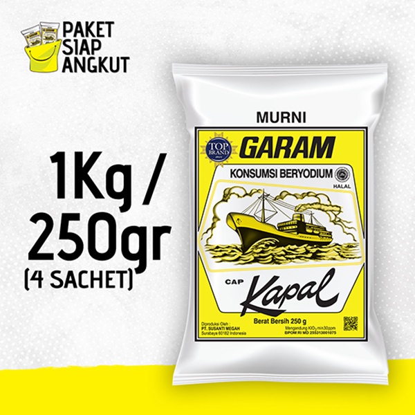 Produk Garam Cap Kapal Official | Shopee Indonesia