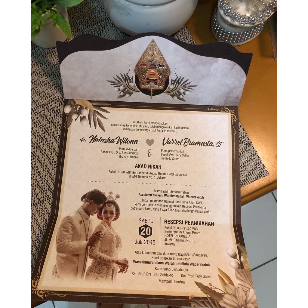 Jual UNDANGAN NIKAH RAMA SINTA | Shopee Indonesia