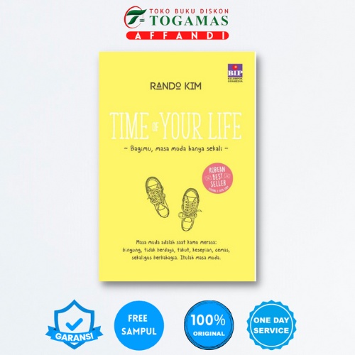 Jual TIME OF YOUR LIFE ( COVER BARU ) - RANDO KIM | Shopee Indonesia