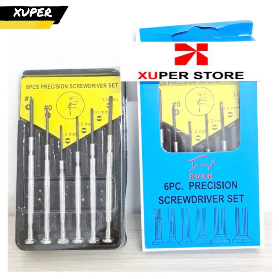 Jual OBENG JAM 6 PCS / OBENG SET 6 PCS | Shopee Indonesia