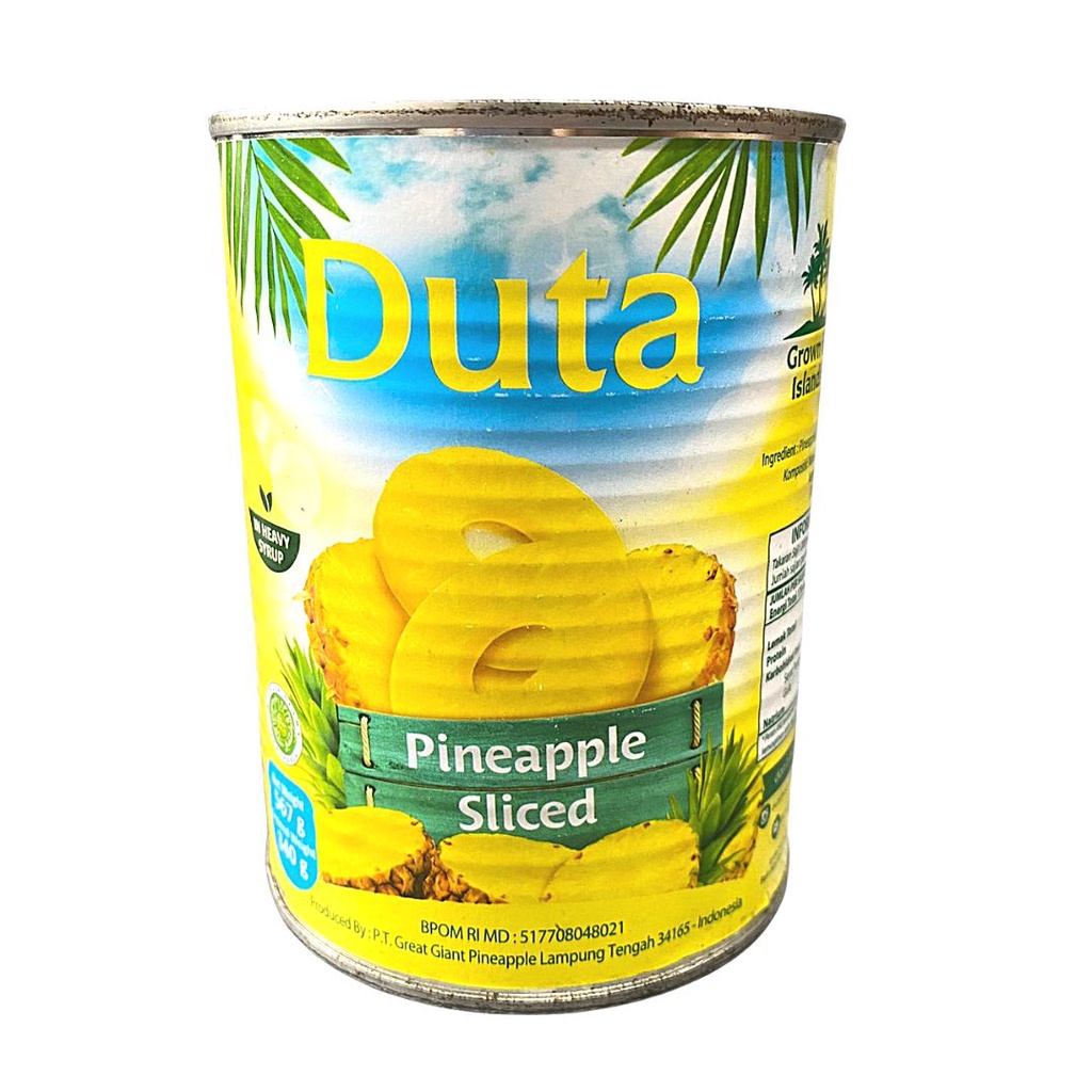 Jual Duta Nanas Kaleng 567 Gram - Pineapple Slice | Shopee Indonesia