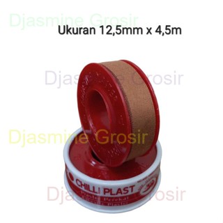 Jual Plaster Chiliplast Kain Coklat Chili Plast / Plester Perekat Rol ...