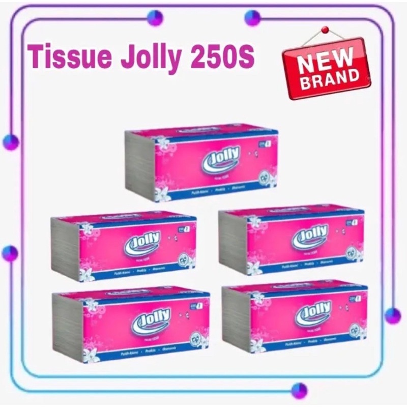 Jual Tissue Jolly 250 Sheet | Shopee Indonesia