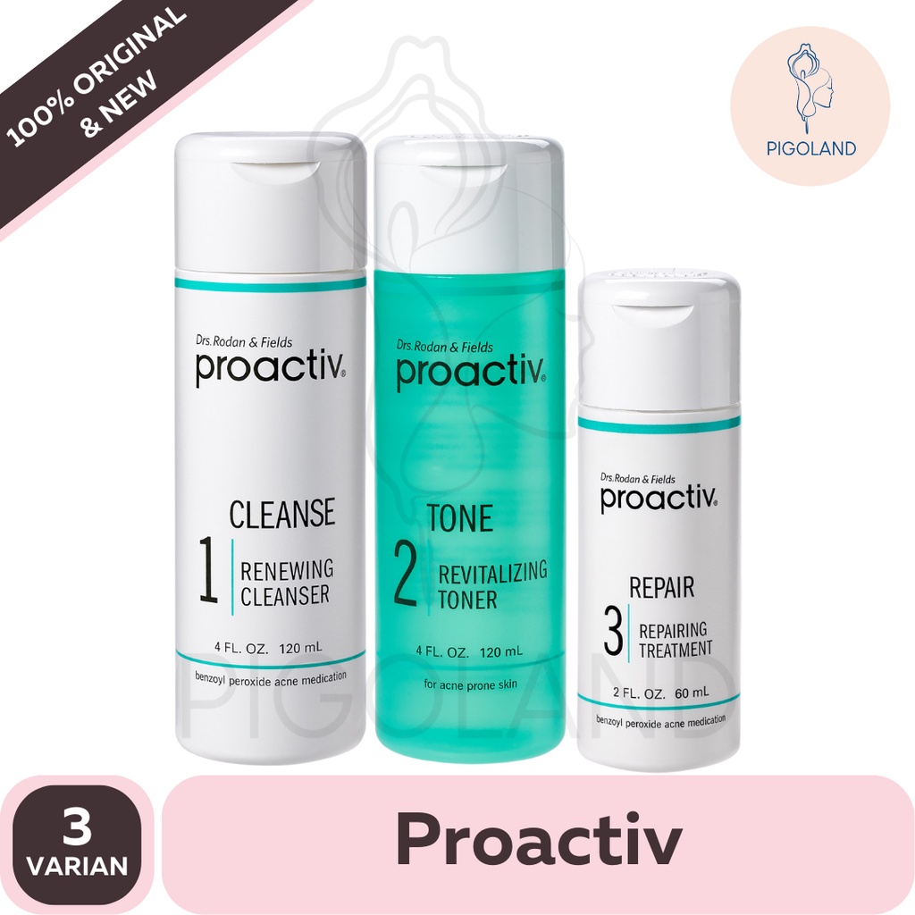 Jual ProActiv 3 Step Acne Treatment with Skin Purifying Mask Wajah | Shopee Indonesia