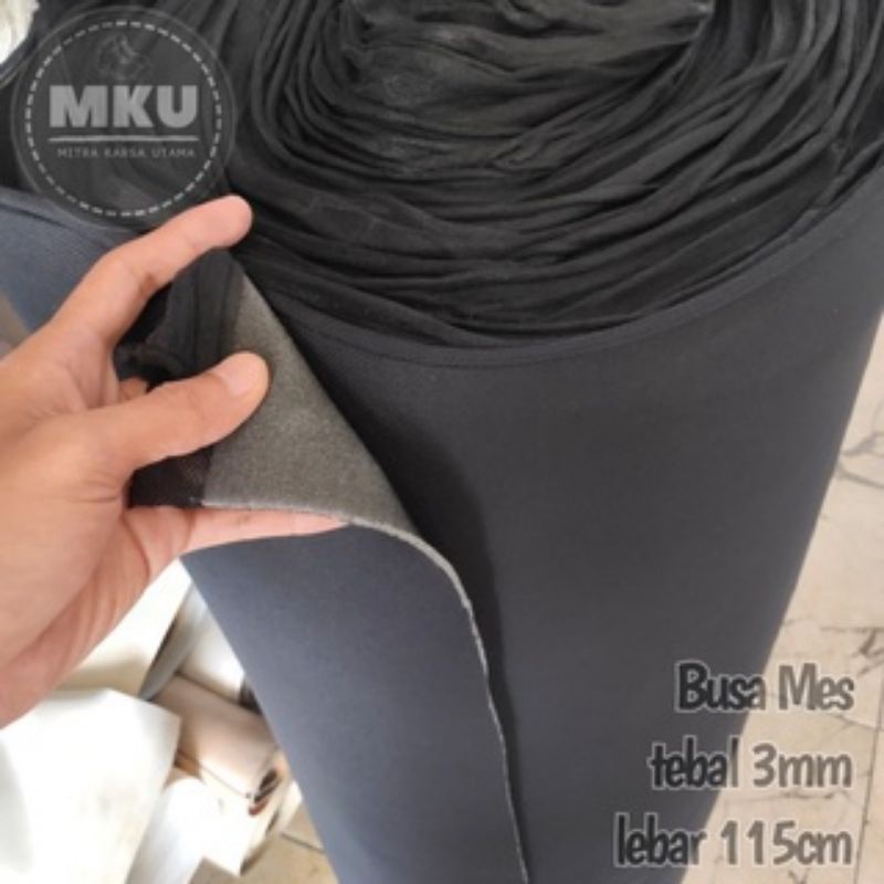 Jual Kain Bahan Busa Mesh uk 115cm Tebal 3mm | Shopee Indonesia