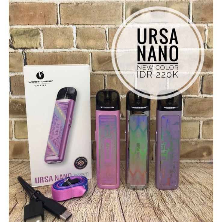 Jual Ursa Nano Pod Kit New Color by Lostvape | Shopee Indonesia