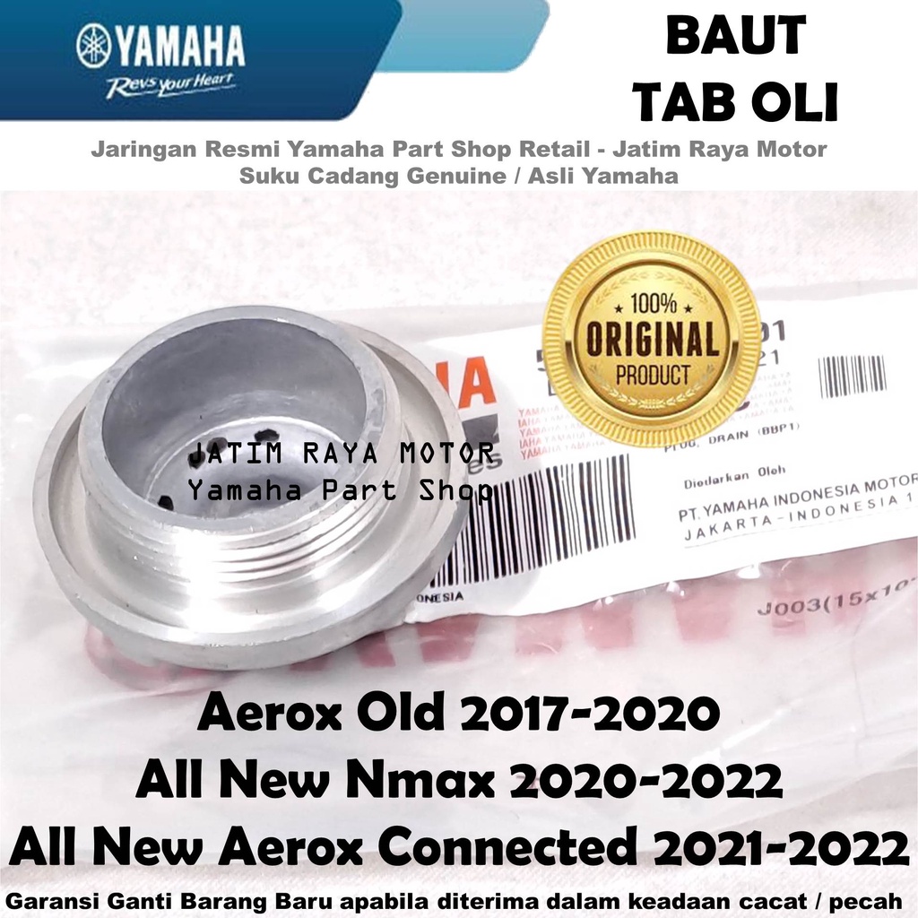Jual Baut Tab Oli Plug Drain Bawah Mesin Aerox Old All New N Max Nmax ...