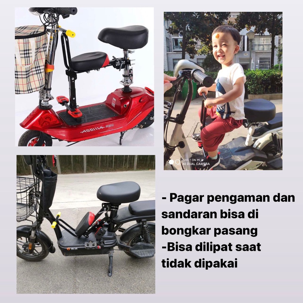 Jual Boncengan Sepeda Listrik Untuk Semua Jenis Sepeda Listrik Kursi ...