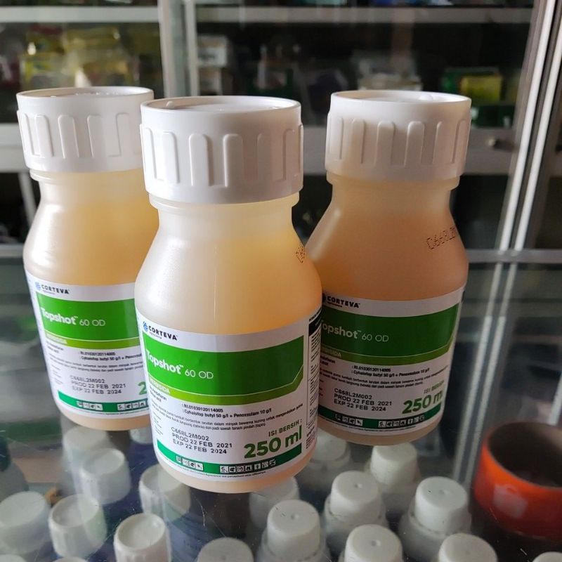 Jual Herbisida TOPSHOT 60 OD 250ml Pengendali Gulma pada Padi | Shopee ...