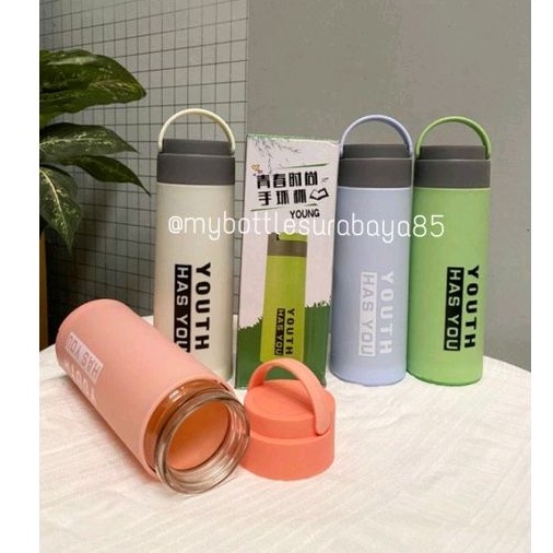 Jual botol youth kaca,botol kaca youth pakai box,tumbler youth,termos ...